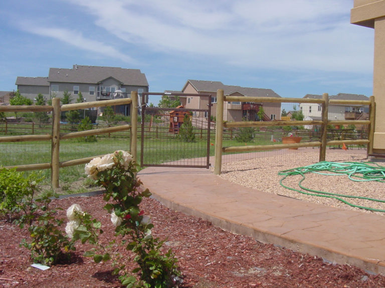 Split Rail & Doweled Fencing Installation in Colorado Springs | Rustic ...