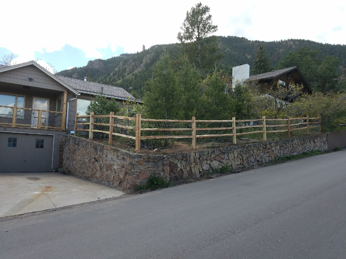Split Rail & Doweled Fencing Installation in Colorado Springs | Rustic ...